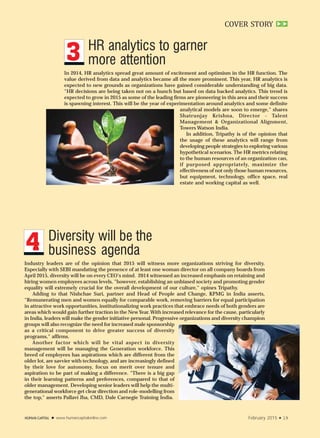 Human Capital, Feb 2015 - Coverstory | PDF | Human Resources | Business