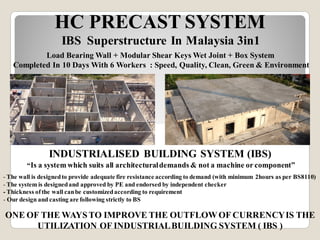 HC PRECAST SYSTEM's Technical Property | PDF