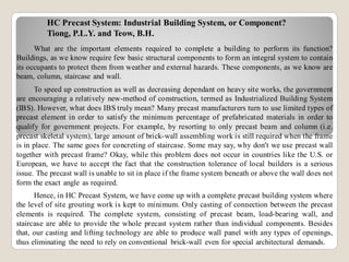 HC PRECAST SYSTEM's Technical Property | PDF | Civil Engineering ...