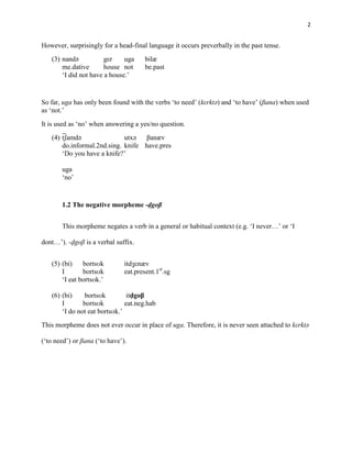 Modals and Negation | PDF