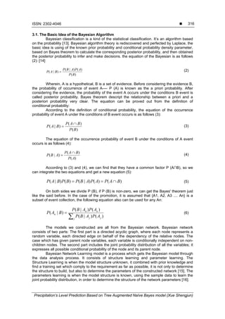 Precipitation’s Level Prediction Based on Tree Augmented Naïve Bayes model | PDF | Weather | Science