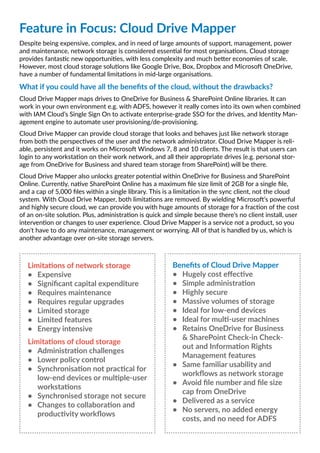 IAM Cloud Datasheet plus Cloud Drive Mapper | PDF