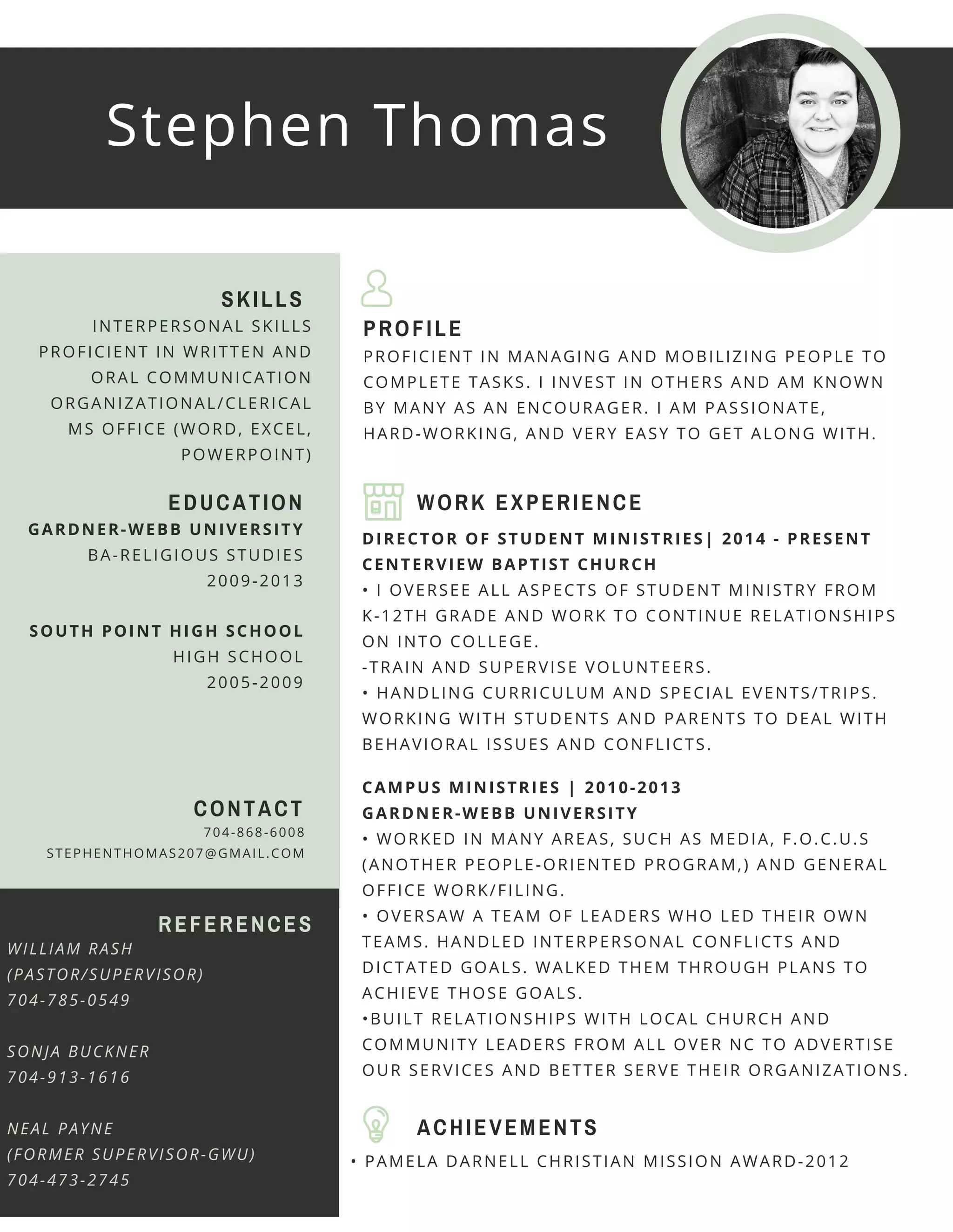 Stephen's Resume | PDF