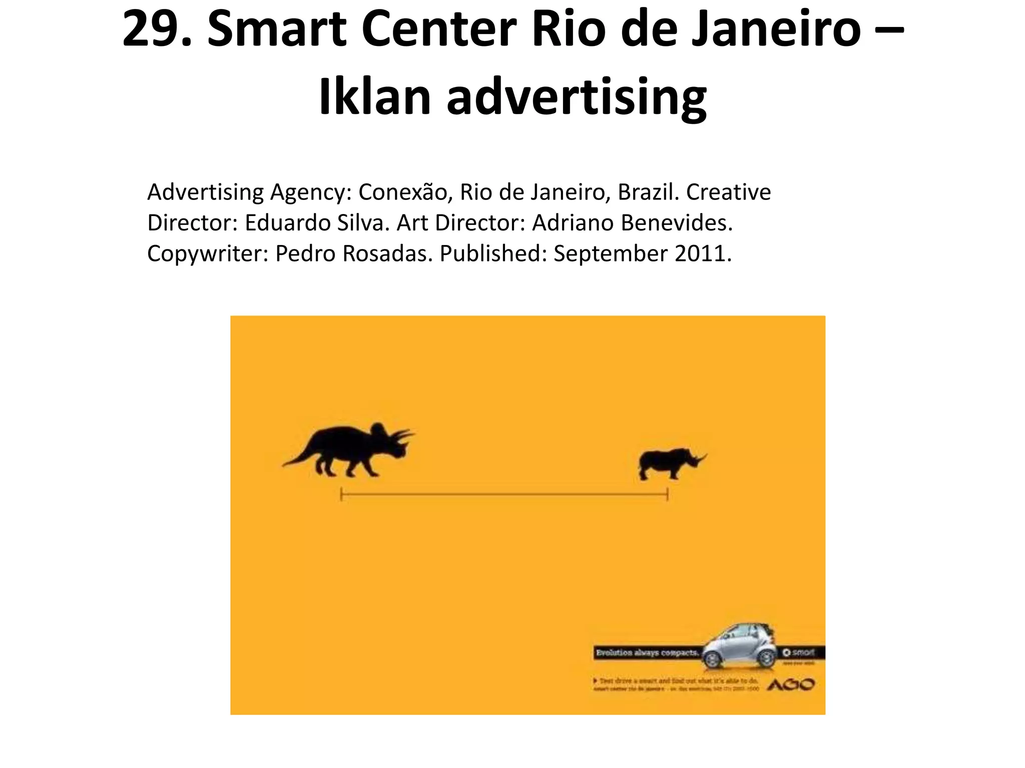 38 contoh format iklan advertising dengan desain minimalis | PPT