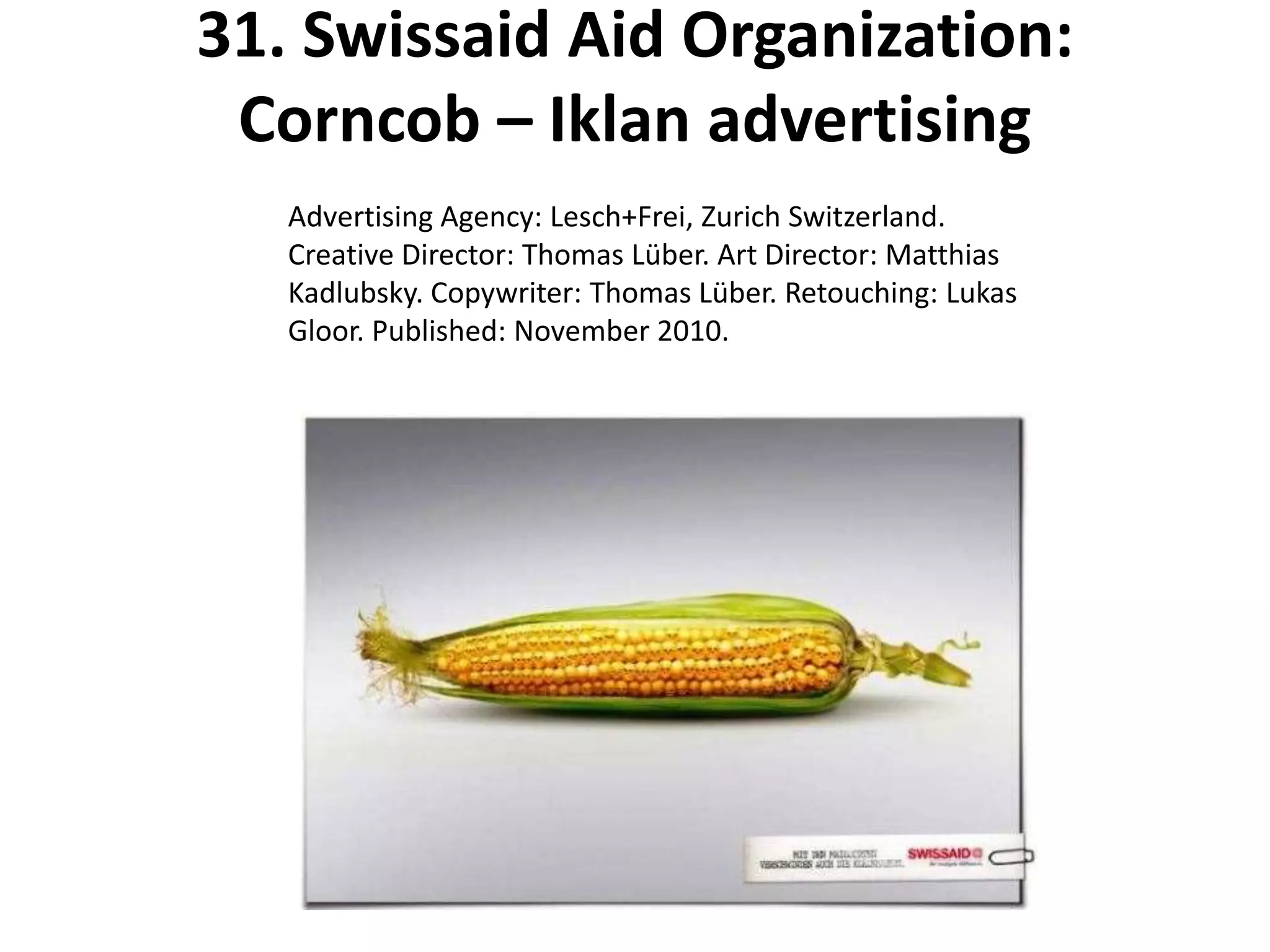 38 contoh format iklan advertising dengan desain minimalis | PPT