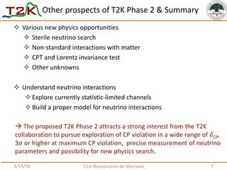 Neutrino Oscillation Physics Potential of T2K Phase 2 - a Possible ...