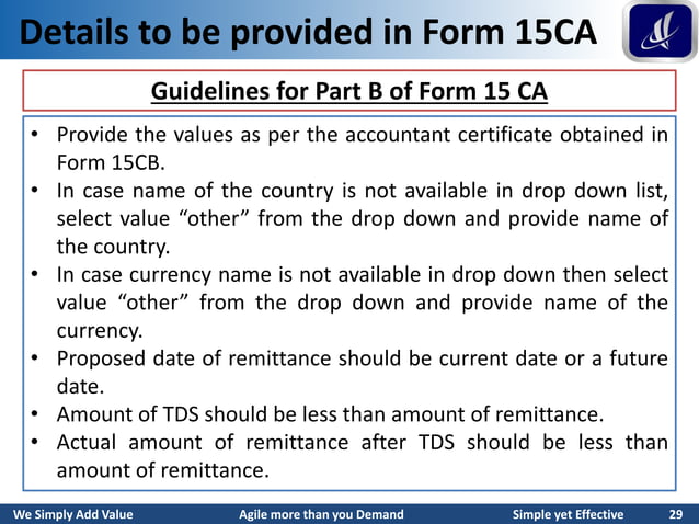 Form 15CA and 15CB - A Complete Guide | PDF