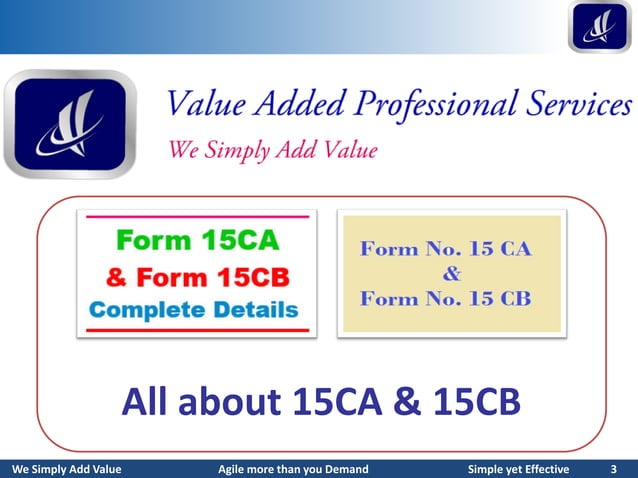 Form 15CA and 15CB - A Complete Guide | PDF