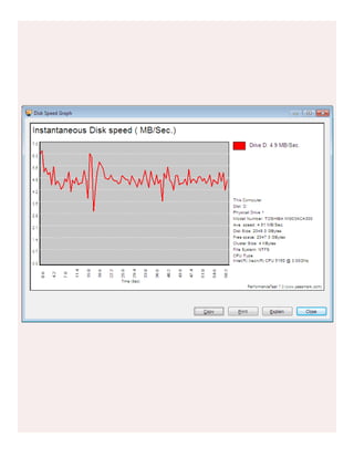 Hardware Test Analysis Worksheet HDD Benchmark | PDF