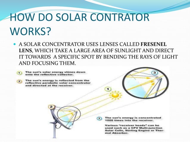solar concentrator | PPTX