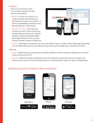 globalrelay_archive_social_media_compliance_solutions_overview | PDF