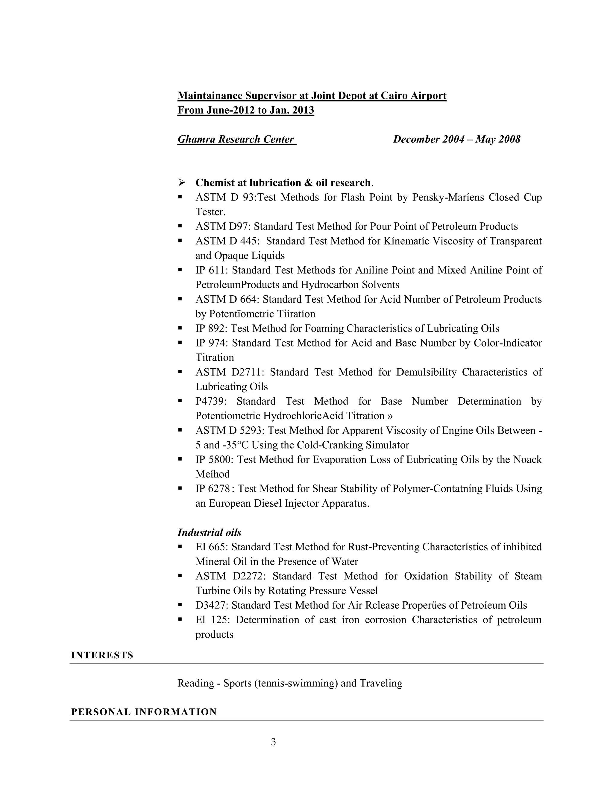 Hitham Mostafa CV | PDF