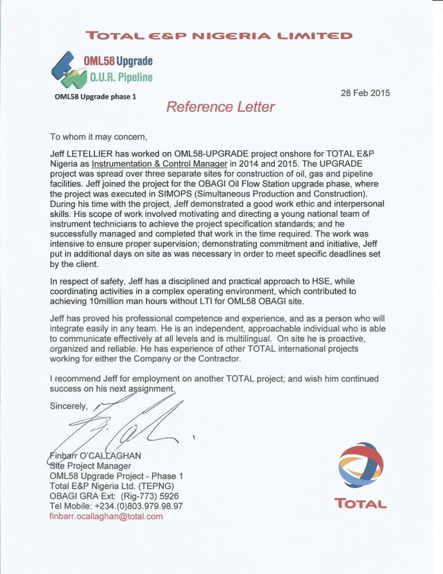 Total E&P OML 58 #2 | PDF