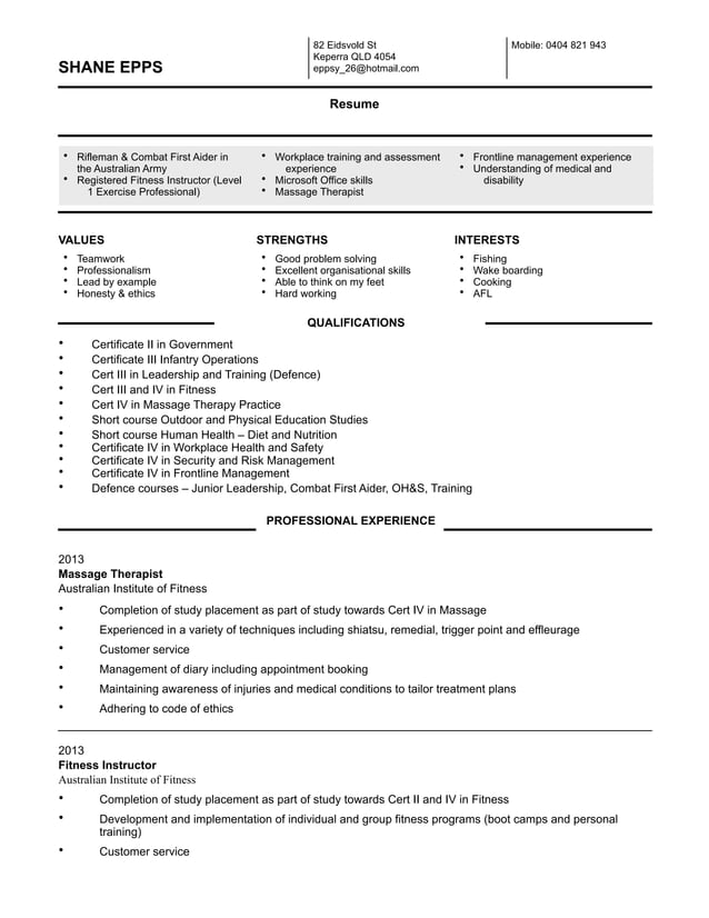 Shane Epps Resume pdf | PDF