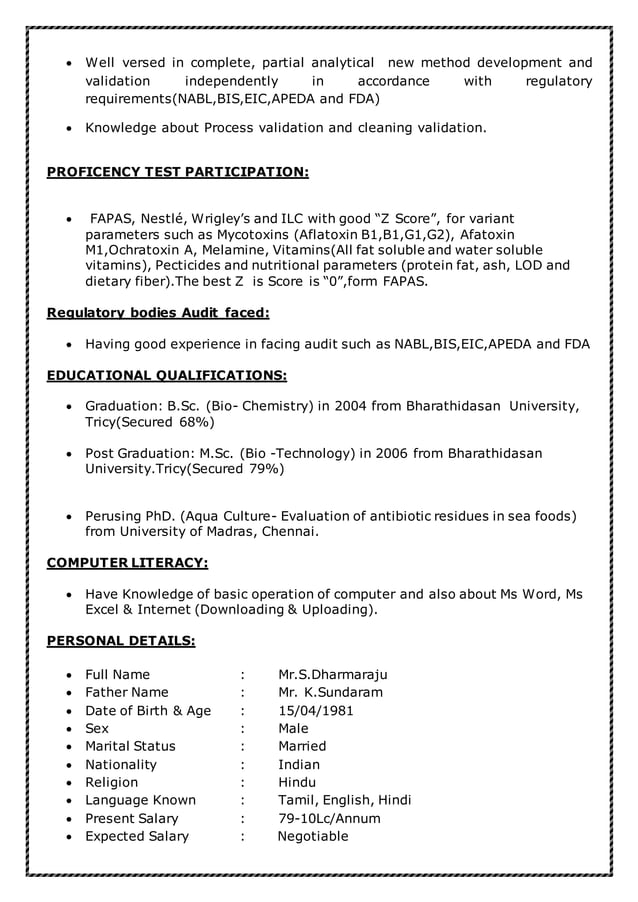 Dharmaraju_Resume | PDF