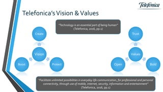 Consultancy Case Study Telefonica | PPTX | Telecommunications Industry | Industries