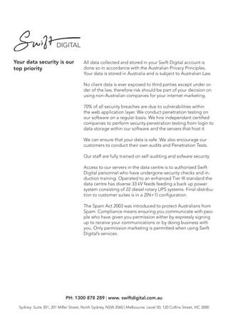 Swift-Digital-Capabilities-Brochure | PDF
