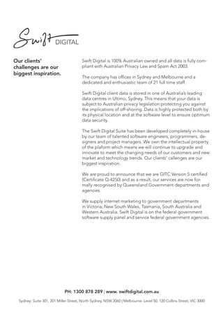 Swift-Digital-Capabilities-Brochure | PDF