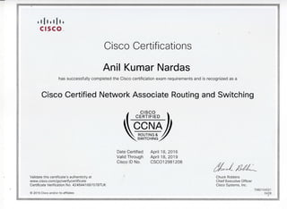 CCNA Certificate | PPT