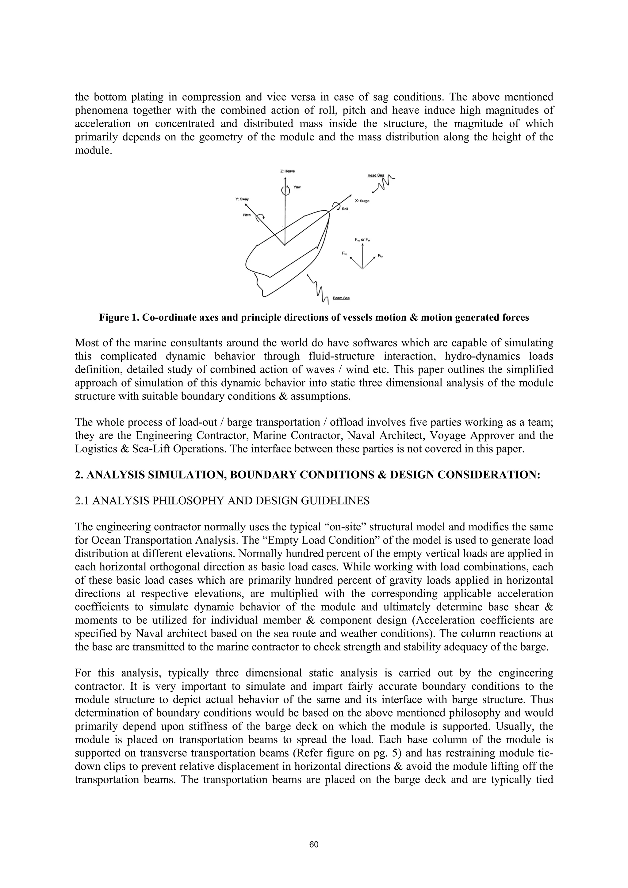 Barge Transportation Analysis & Load out activities in Modular ...
