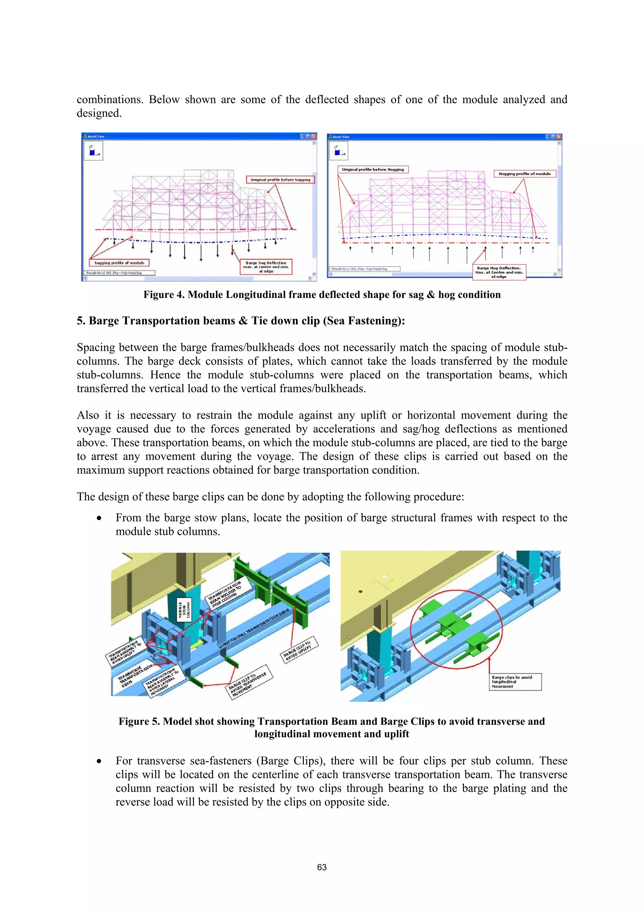 Barge Transportation Analysis & Load out activities in Modular ...