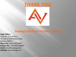 AVOLOGI INFOTECH | PPT