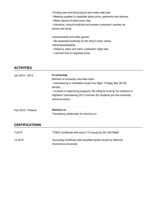 HOANG THI LIEN - PURCHASER | PDF