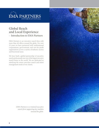EMA Partners International - Global Corporate Brochure | PDF | Business ...