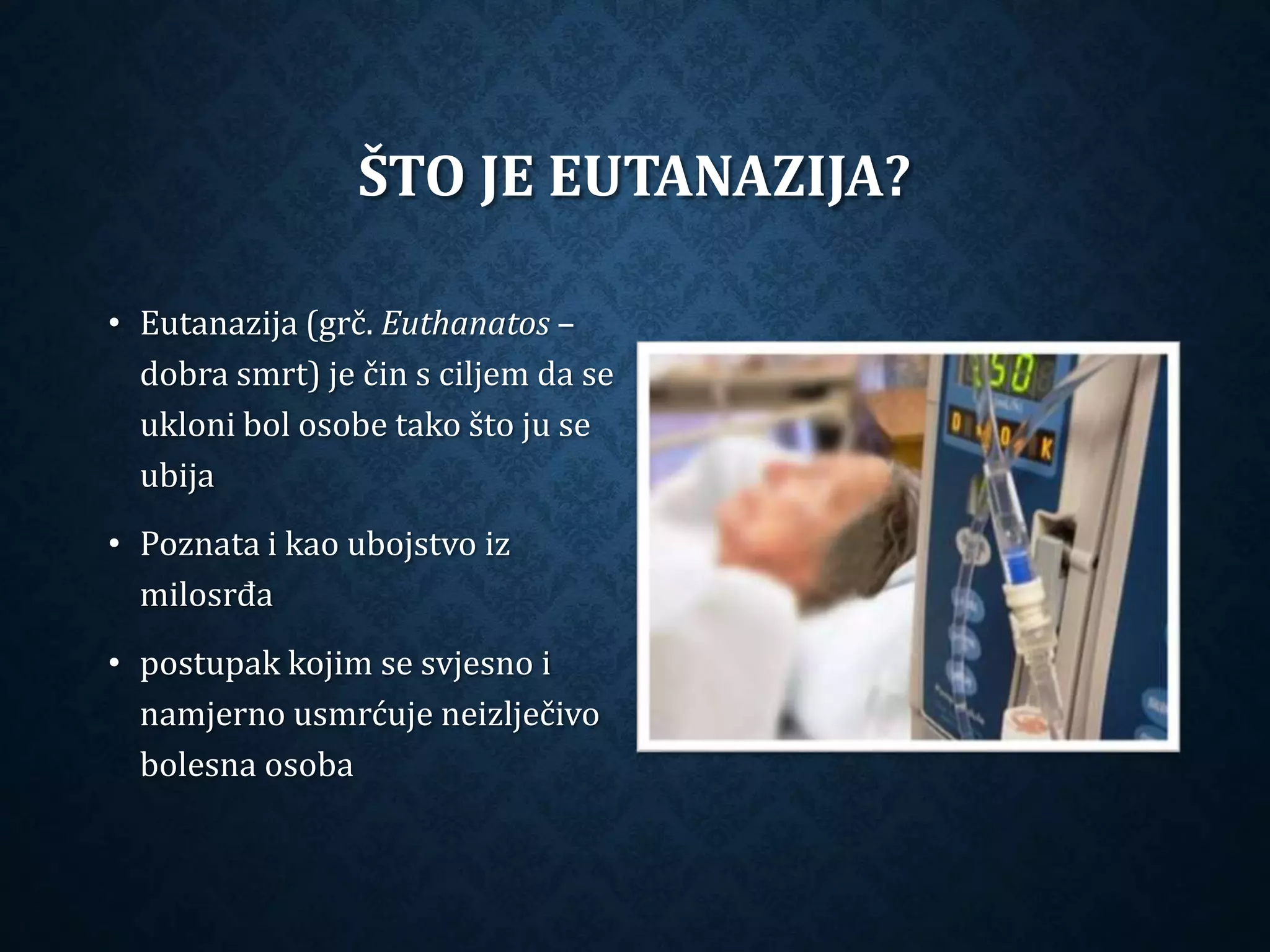 Eutanazija | PPTX