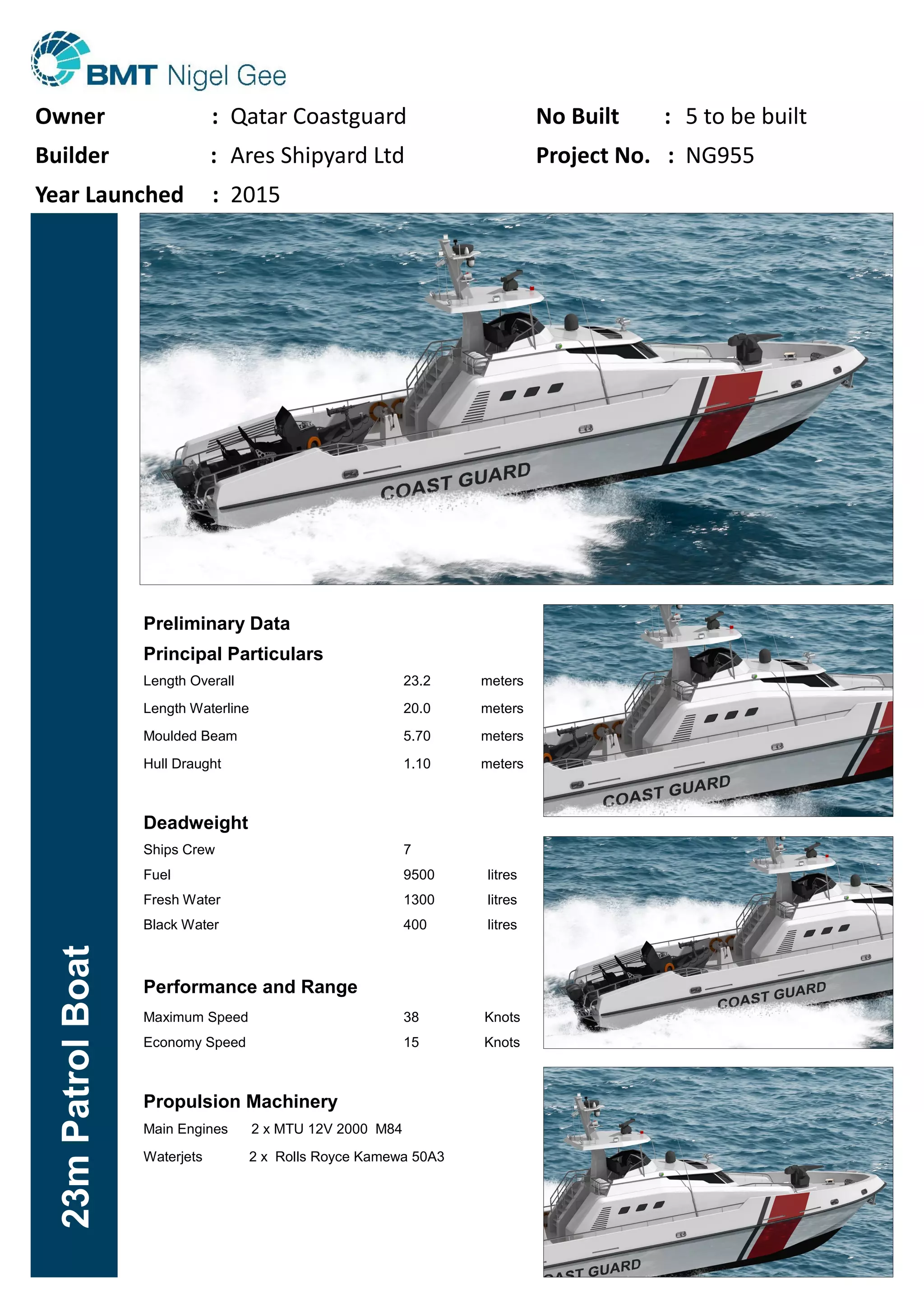 38 knot, 23M patrol boat | PDF