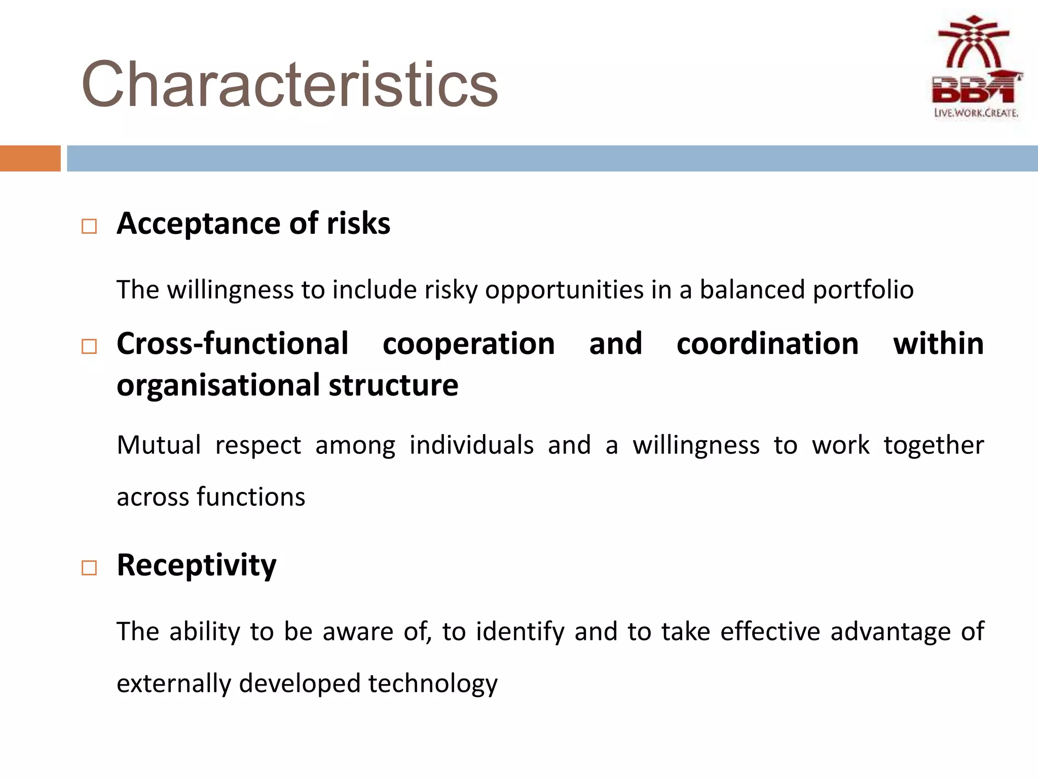Organizational Characteristics | PPTX