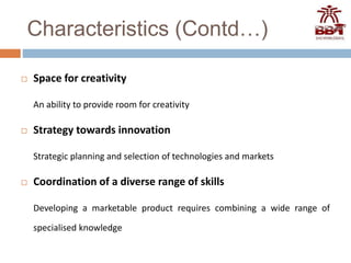 Organizational Characteristics | PPTX