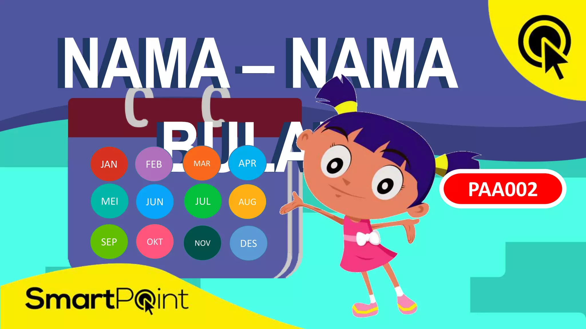 Mengenal nama bulan | SmartPoint | PPSX