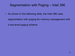 38 paged segmentation | PPT