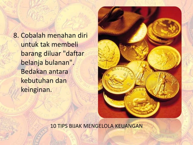Sepuluh Tips Bijak Mengelola Keuangan | PPSX