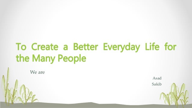 To Create a Better Everyday Life for the Many People, IKEA