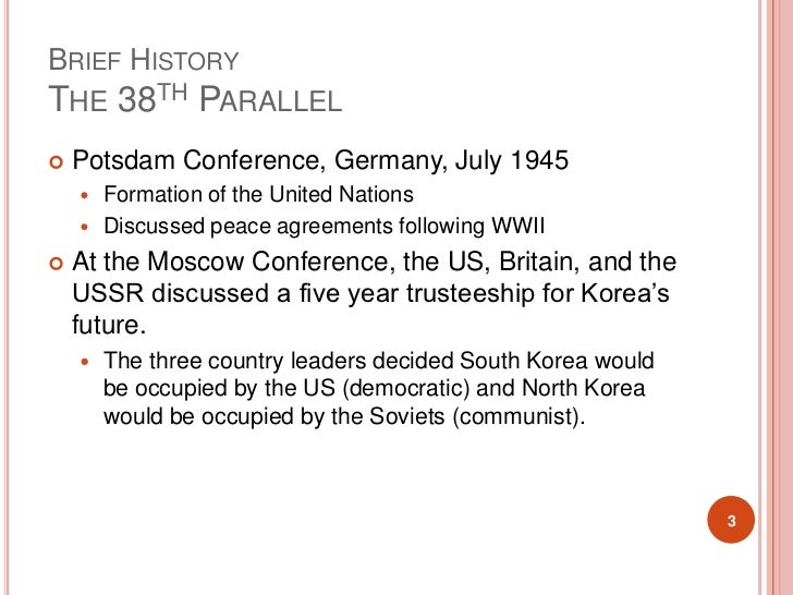 38th parallel