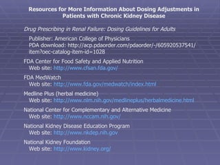 38 use of drugs in children with impaired renal function | PPT ...
