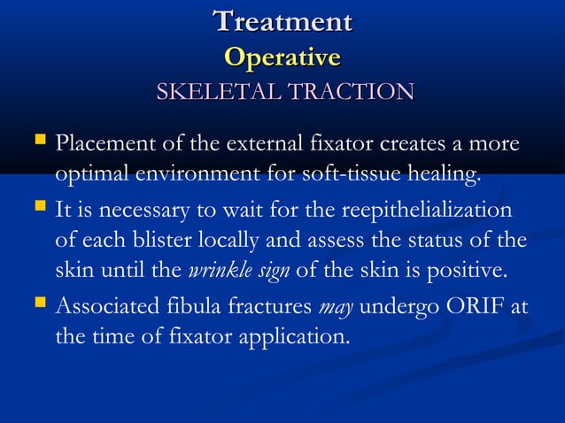 39. tibial plafond (pilon) fractures | PPT | Death, Injury, or Military ...