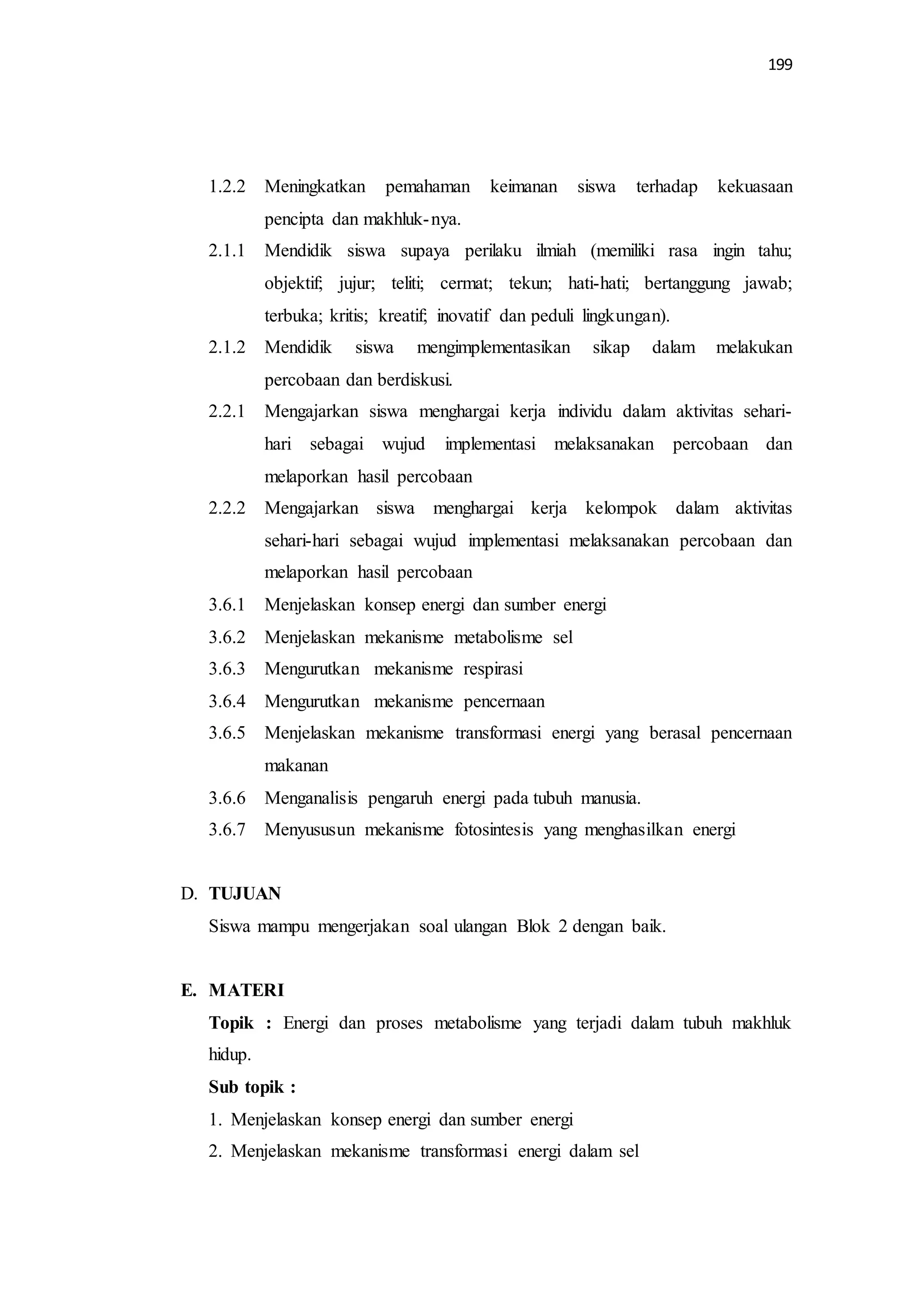 39. lampiran 46 rpp ujian blok | PDF