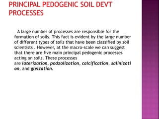 39. soil formation and topography by Allah Dad Khan | PPTX