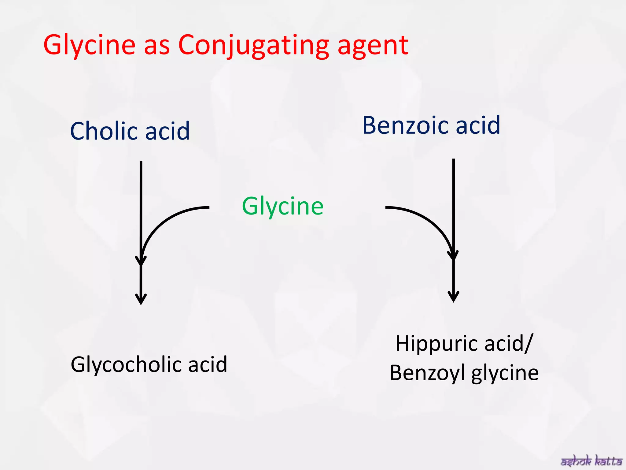 Metabolism of Glycine. . | PPSX