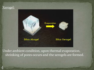 sol gel method | PPTX