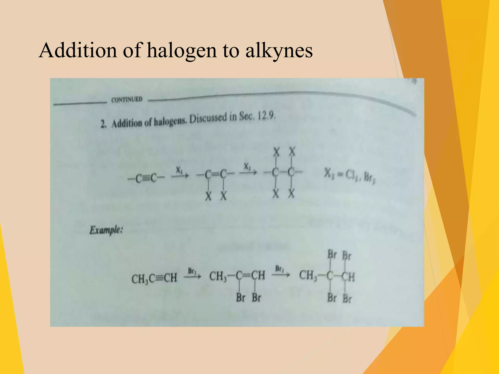Halogenation CL, BR, F, I, FREE RADICALS, ADDITION TO ALKENES AND ...