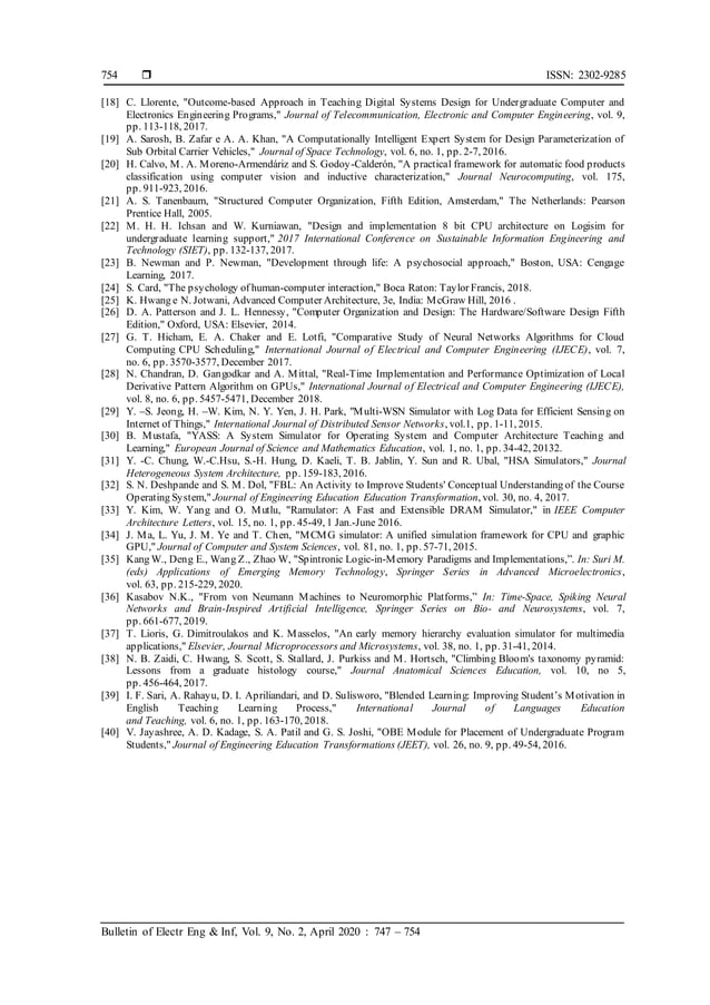 CPU implementation using only logisim simulator to achieve computer architecture learning ...