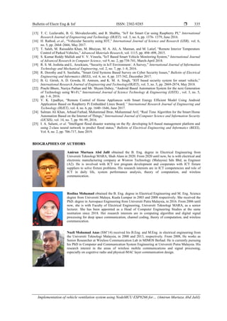 Implementation of vehicle ventilation system using NodeMCU ESP8266 for remote monitoring | PDF