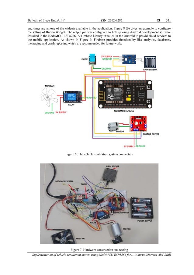 Implementation Of Vehicle Ventilation System Using Nodemcu Esp8266 Fo ...