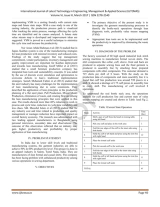 Implementation of Lean Manufacturing Tools in Garment Industry | PDF