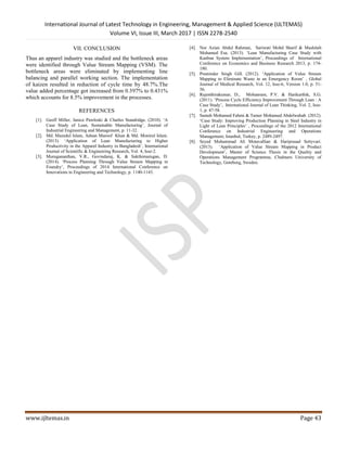 Implementation of Lean Manufacturing Tools in Garment Industry | PDF