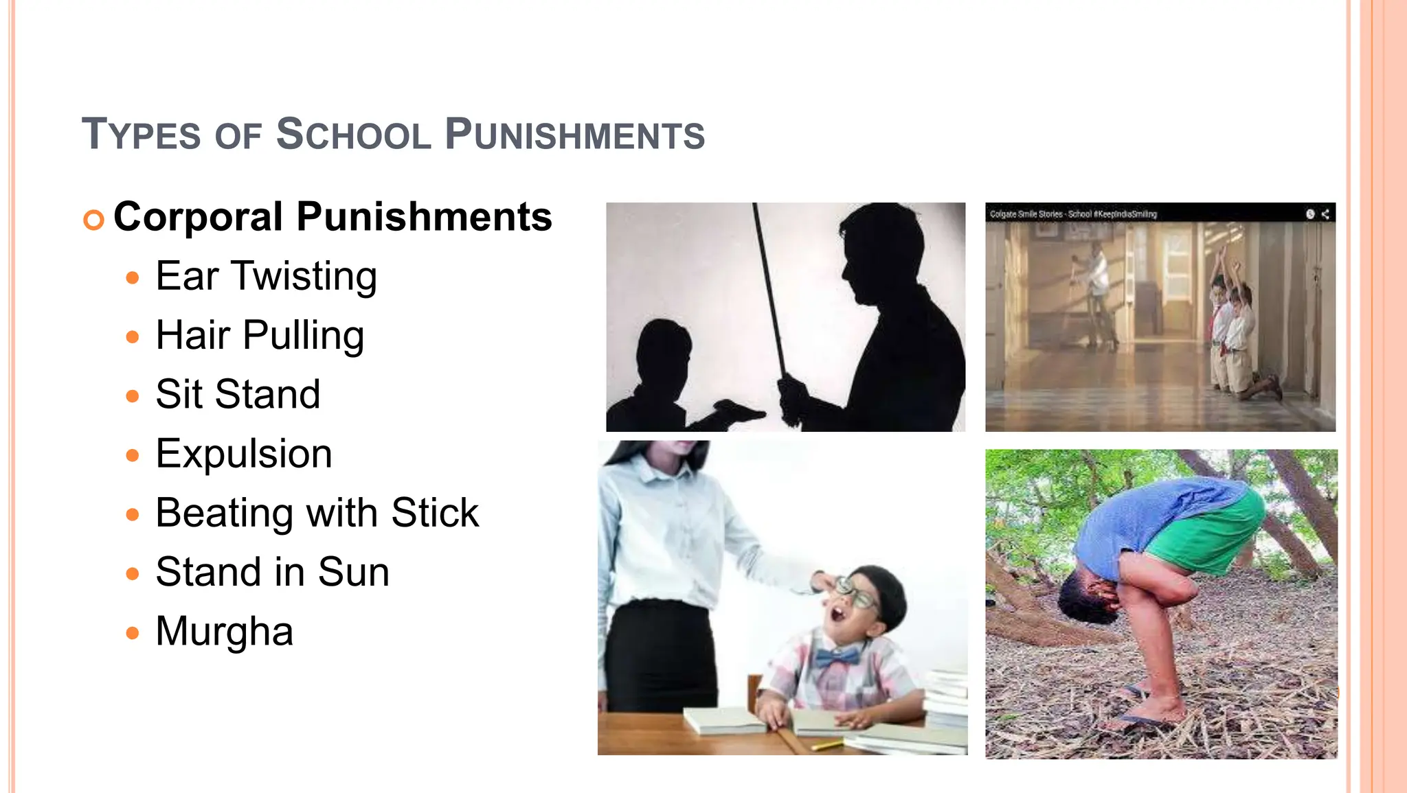 School punishment in different countries | PPTX